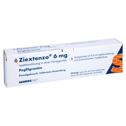 ZIEXTENZO 6 mg Inj.-Lsg.Fertigspr.m.autom.Nadels. 1 St mit E-Rezept ...