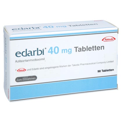 Edarbi 40 mg Tabletten 98 St mit E-Rezept kaufen | DocMorris