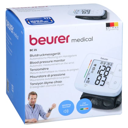 Beurer BC21 Blutdruckmessger.sprech.de/e 1 St online kaufen | DocMorris