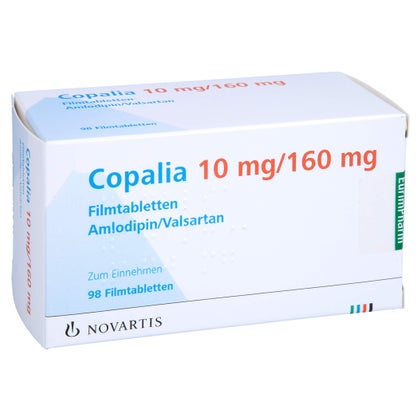 Copalia 10 Mg/160 mg Filmtabletten 98 St mit E-Rezept kaufen | DocMorris