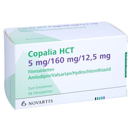 COPALIA HCT 5 mg/160 mg/12,5 mg Filmtabletten 98 St mit E-Rezept kaufen ...