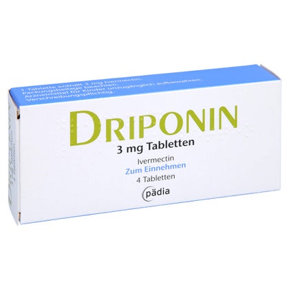 Driponin 3 mg Tabletten 4 St mit E-Rezept kaufen | DocMorris