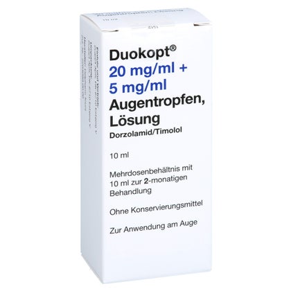 Duokopt 20 Mg/ml + 5 mg/ml Augentropfen 10 ml mit E-Rezept kaufen ...