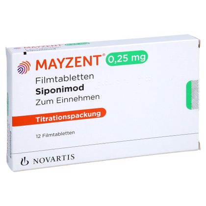 Mayzent 0,25 mg Filmtabletten 12 St mit E-Rezept kaufen | DocMorris