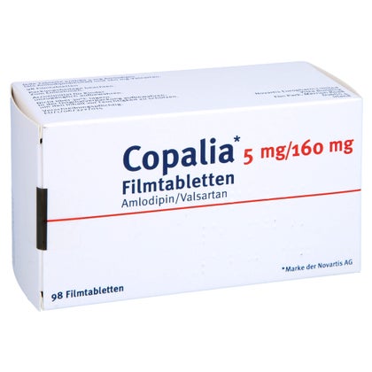 Copalia 5 Mg/160 mg Filmtabletten 98 St mit E-Rezept kaufen | DocMorris