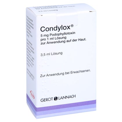 Condylox Lösung 3,5 ml mit E-Rezept kaufen | DocMorris