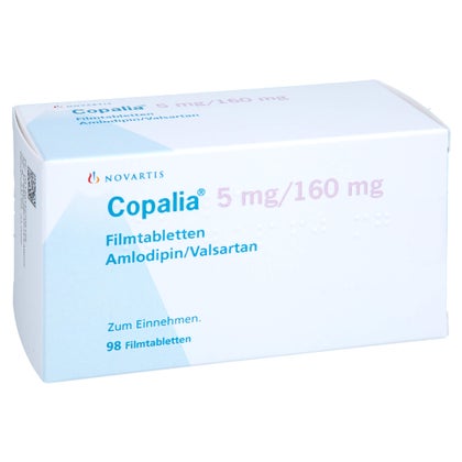 Copalia 5 Mg/160 mg Filmtabletten 98 St mit E-Rezept kaufen | DocMorris