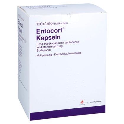 ENTOCORT Kapseln Hartkaps.m.veränd.Wirkst.-Frs. 100 St mit E-Rezept ...