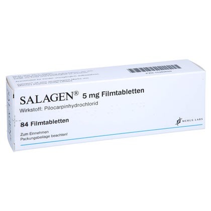 Salagen 5 mg Filmtabletten 84 St mit E-Rezept kaufen | DocMorris