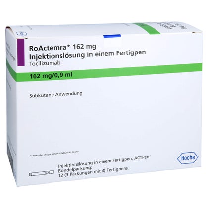 ROACTEMRA 162 mg Injektionslösung i.e.Fertigpen 12 St mit E-Rezept ...
