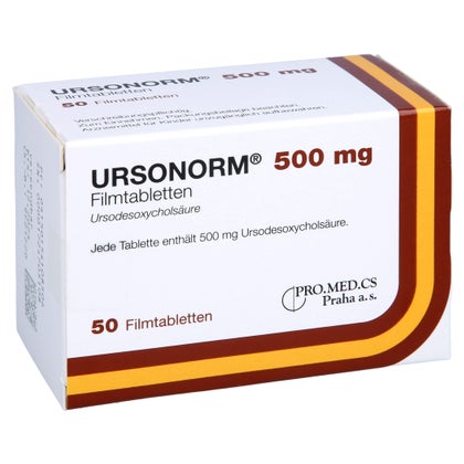 Ursonorm 500 mg Filmtabletten 50 St mit E-Rezept kaufen | DocMorris