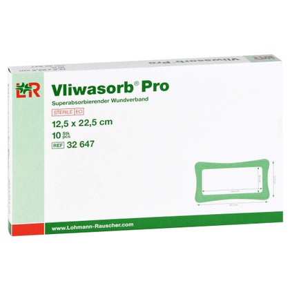 Vliwasorb Pro Superabsorb.komp.steril 12 10 St online kaufen | DocMorris