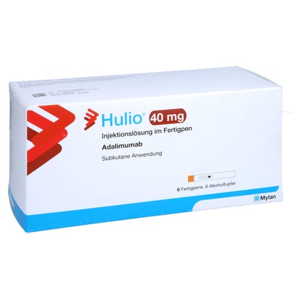 HULIO 40 mg/0,8 ml Injektionslösung im Fertigpen 6 St mit E-Rezept ...