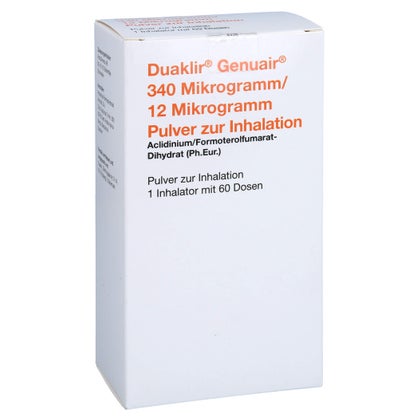 DUAKLIR Genuair 340 µg/12 µg Plv.z.Inhalation 60ED 1 St mit E-Rezept ...