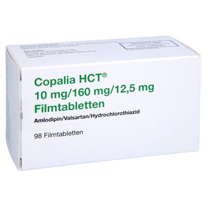 COPALIA HCT 10 mg/160 mg/12,5 mg Filmtabletten 98 St mit E-Rezept ...
