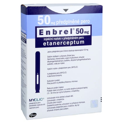 ENBREL 50 mg MYCLIC Injektionslösung i.e.Fertigpen 4 St mit E-Rezept ...