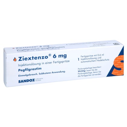 ZIEXTENZO 6 mg Inj.-Lsg.Fertigspr.m.autom.Nadels. 1 St mit E-Rezept ...