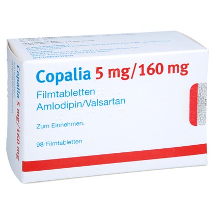 Copalia 5 Mg/160 mg Filmtabletten 98 St mit E-Rezept kaufen | DocMorris
