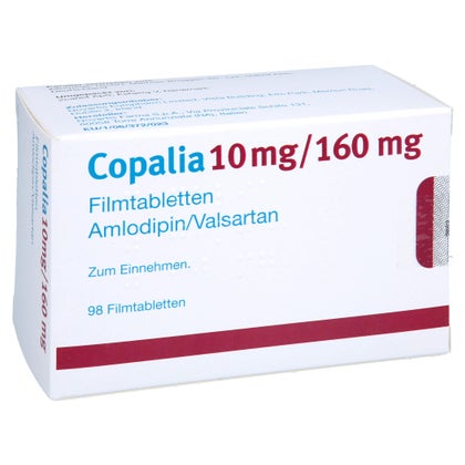 Copalia 10 Mg/160 mg Filmtabletten 98 St mit E-Rezept kaufen | DocMorris