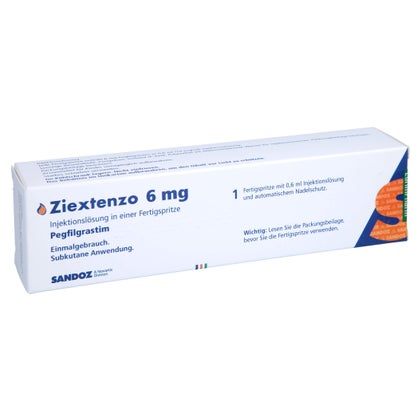 ZIEXTENZO 6 mg Inj.-Lsg.Fertigspr.m.autom.Nadels. 1 St mit E-Rezept ...