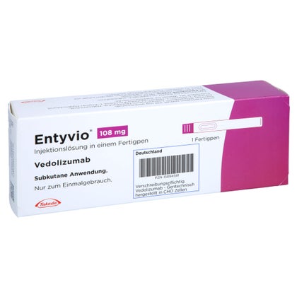 ENTYVIO 108 mg Injektionslösung im Fertigpen 1 St mit E-Rezept kaufen ...