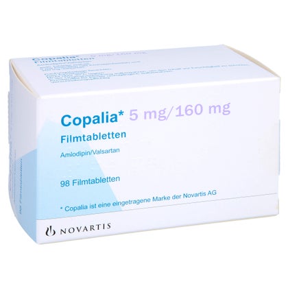 Copalia 5 Mg/160 mg Filmtabletten 98 St mit E-Rezept kaufen | DocMorris