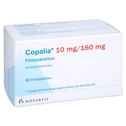 Copalia 10 Mg/160 mg Filmtabletten 98 St mit E-Rezept kaufen | DocMorris