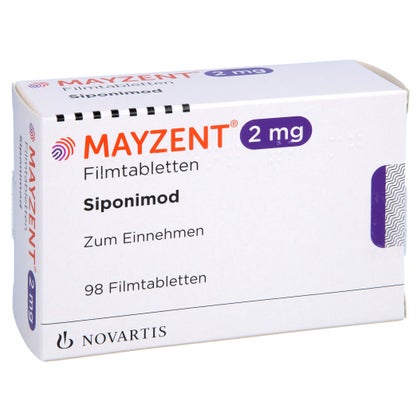 Mayzent 2 mg Filmtabletten 98 St mit E-Rezept kaufen | DocMorris