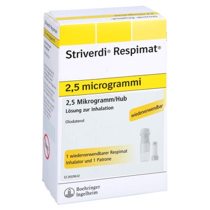 STRIVERDI Respimat 2,5 µg/Hub 1x60 Hub wiederverw. 1X4,0 ml mit E ...