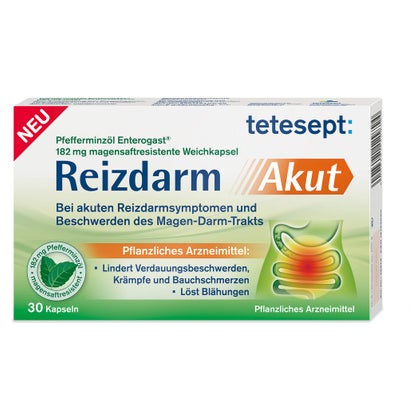 Tetesept Reizdarm Akut Kapseln 30 St online kaufen | DocMorris