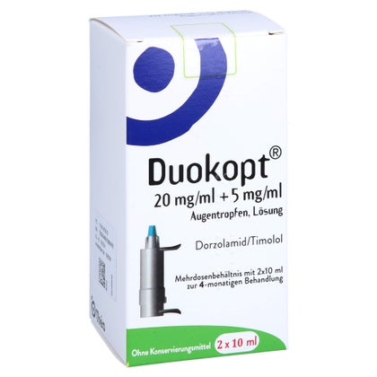 Duokopt 20 Mg/ml + 5 mg/ml Augentropfen 2X10 ml mit E-Rezept kaufen ...