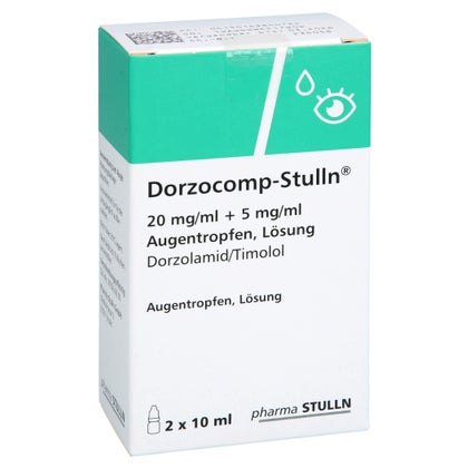 Dorzocomp-stulln 20 Mg/ml + 5 mg/ml Auge 2X10 ml mit E-Rezept kaufen ...