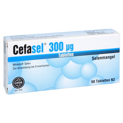 Cefasel 300 µg Tabletten 60 St mit E-Rezept kaufen | DocMorris