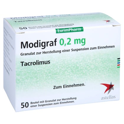 MODIGRAF 0,2 mg Granulat z.Herstell.e.Susp.z.Einn. 50 St mit E-Rezept ...