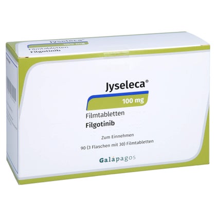 Jyseleca 100 mg Filmtabletten 3X30 St mit E-Rezept kaufen | DocMorris