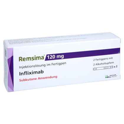 REMSIMA 120 mg Injektionslösung im Fertigpen 2 St mit E-Rezept kaufen ...