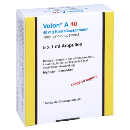 Volon A 40 Ampullen 5X1 ml mit E-Rezept kaufen | DocMorris