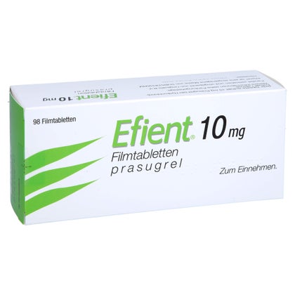 Efient 10 mg Filmtabletten 98 St mit E-Rezept kaufen | DocMorris