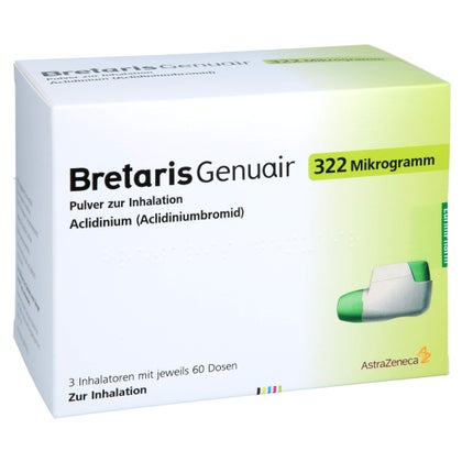 BRETARIS Genuair 322 µg Pulver z.Inhalation 3x60ED 3 St mit E-Rezept ...