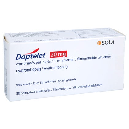 Doptelet 20 mg Filmtabletten 30 St mit E-Rezept kaufen | DocMorris