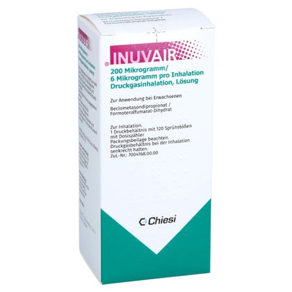 Inuvair 200/6 µg 120 Hub Druckgasinhalat 1 St mit E-Rezept kaufen ...
