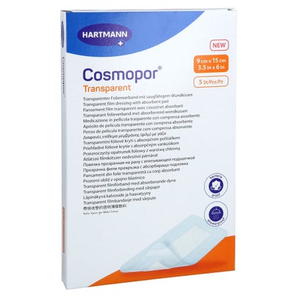 Cosmopor Transparent 9x15cm Steril 5 St online kaufen | DocMorris