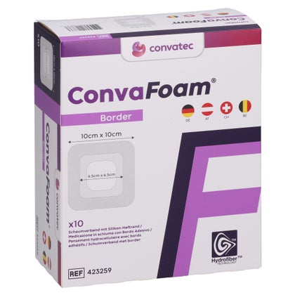 Convafoam Schaumverband Border 10x10 Cm 10 St online kaufen | DocMorris