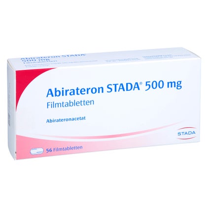 Abirateron Stada 500 mg Filmtabletten 56 St mit E-Rezept kaufen | DocMorris