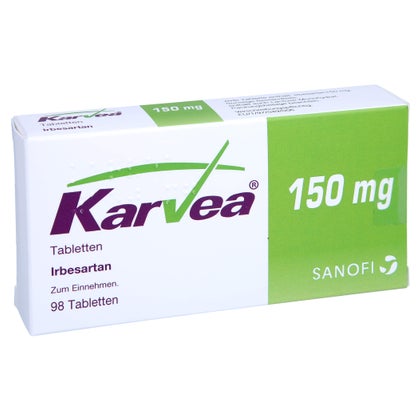 Karvea 150 mg Tabletten 98 St mit E-Rezept kaufen | DocMorris