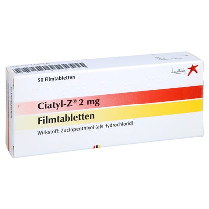 Ciatyl-z 2 mg Filmtabletten 50 St mit E-Rezept kaufen | DocMorris