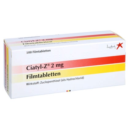 Ciatyl-z 2 mg Filmtabletten 100 St mit E-Rezept kaufen | DocMorris