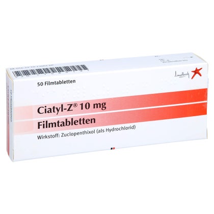 Ciatyl-z 10 mg Filmtabletten 50 St mit E-Rezept kaufen | DocMorris