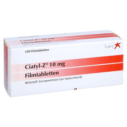 Ciatyl-z 10 mg Filmtabletten 100 St mit E-Rezept kaufen | DocMorris