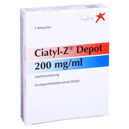 CIATYL-Z Depot 200 mg/ml Injektionslösung 5X1 ml mit E-Rezept kaufen ...